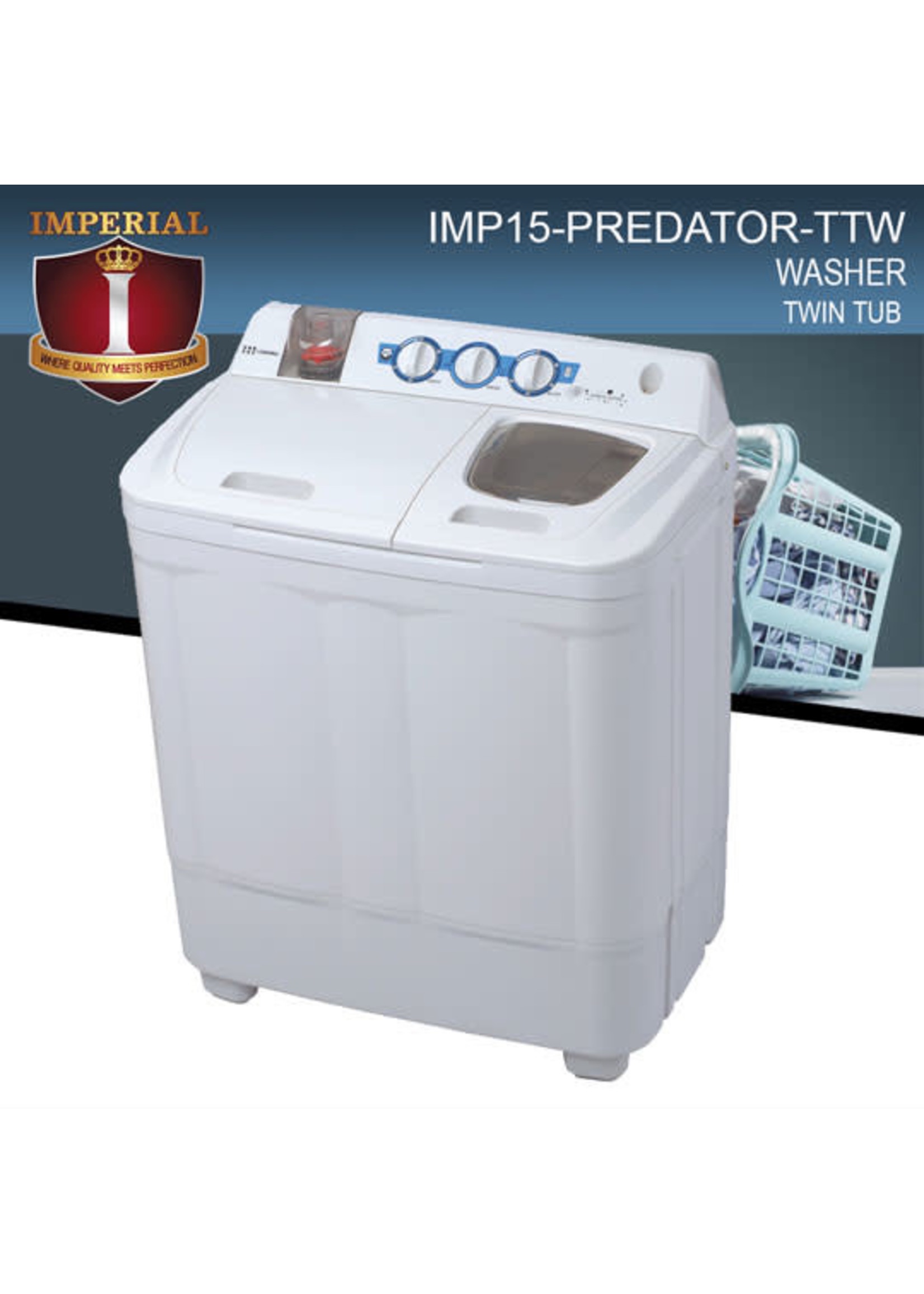 IMPERIAL 16KG TWIN TUB WASHER » BarGAINSjam