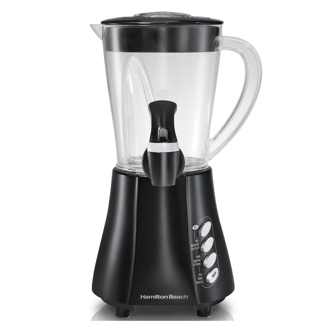 HAMILTON BEACH WAVE STATION DISPENSING SPOUT BLENDER W/ 48 OZ JAR ...